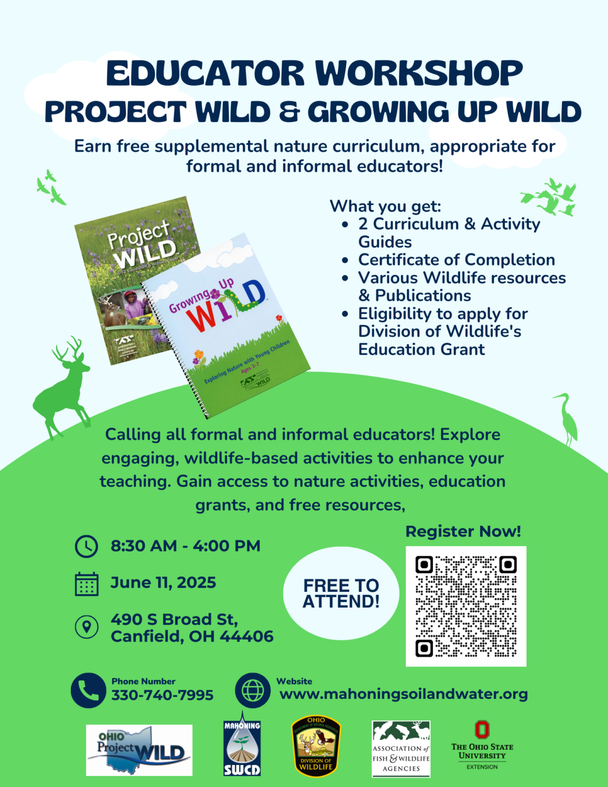 Educators Invited to Free Workshop on Wildlife-Based Learning ...
